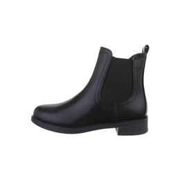 Ital-Design Stiefelette in Schwarz | Gr.: 37
