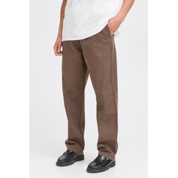 !Solid Chinohose SDLiam in Braun | Gr.: S