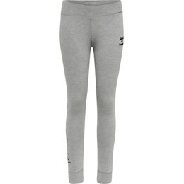Hummel Leggings Hmlmove Kinder in GREY MELANGE | Gr.: 140