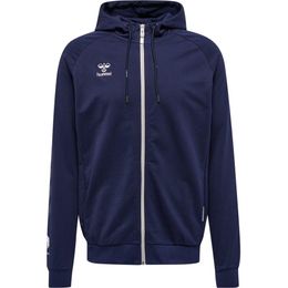Hummel Reißverschluss Kapuzenpullover Hmlmove Herren in MARINE | Gr.: XXL