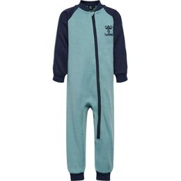Hummel Strampler Raglan&auml;rmel Hmlbello E-Sport M&auml;dchen in MINERAL BLUE | Gr.: 56
