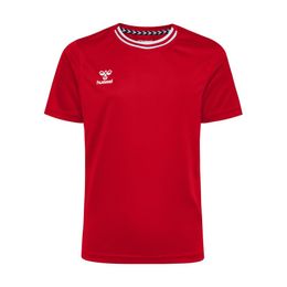 Hummel T-Shirt Playful Ss Kinder in TRUE RED | Gr.: 116