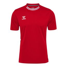 Hummel T-Shirt Playful Ss Erwachsene in TRUE RED | Gr.: M