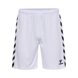 Hummel Kurze Hose Playful Shorts Erwachsene in WHITE | Gr.: 3XL
