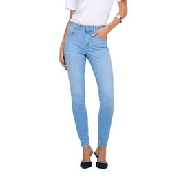 Only Jeans ONLBLUSH MID SK ANK RW DNM skinny in Blau | Gr.: L/L32
