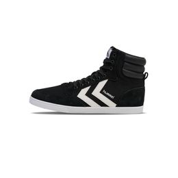 Hummel Schn&uuml;rsenkel Sneaker Hummel Slimmer Erwachsene in BLACK/ WHITE KH | Gr.: 38