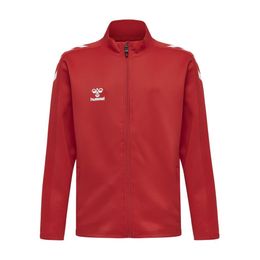 Hummel Rei&szlig;verschluss Jacke Hmlcore Kinder in TRUE RED | Gr.: 140