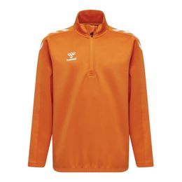 Hummel Halbrei&szlig;verschluss Sweatshirt Hmlcore Multisport Kinder in ORANGE TIGER | Gr.: 164