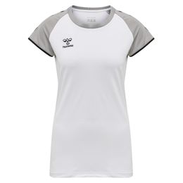Hummel T-Shirt Raglan&auml;rmel Hmlcore Damen in WHITE | Gr.: XL
