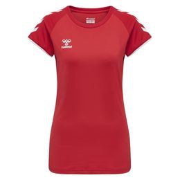 Hummel T-Shirt Raglan&auml;rmel Hmlcore Damen in TRUE RED | Gr.: XL