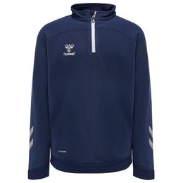 Hummel Halbrei&szlig;verschluss Sweatshirt Hmllead Kinder in MARINE | Gr.: 128