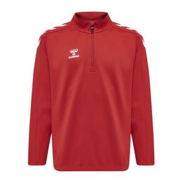 Hummel Halbrei&szlig;verschluss Sweatshirt Hmlcore Kinder in TRUE RED | Gr.: 152