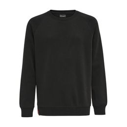 Hummel Sweatshirt Raglan&auml;rmel Hmlred Kinder in BLACK | Gr.: 116