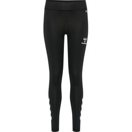 Hummel Verstellbare Taille Leggings Hmlcore Kinder in BLACK | Gr.: 140