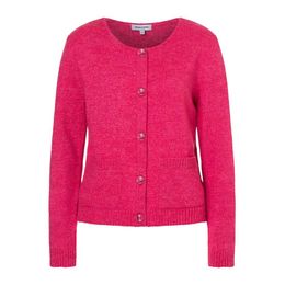 More & More More & More kuscheliger, kurzer Cardigan in happy pink | Gr.: 36