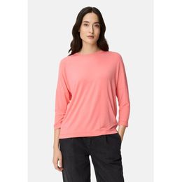 Camel Active Langarmshirt mit Rundhalsausschnitt in Beere | Gr.: XS