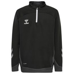 Hummel Halbrei&szlig;verschluss Sweatshirt Hmllead Kinder in BLACK | Gr.: 116