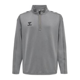 Hummel Halbrei&szlig;verschluss Sweatshirt Hmlcore Multisport Kinder in GREY MELANGE | Gr.: 116