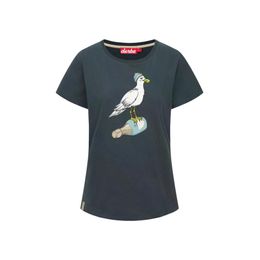 Derbe T-Shirt Sturmm&ouml;we in navy/skyride | Gr.: L