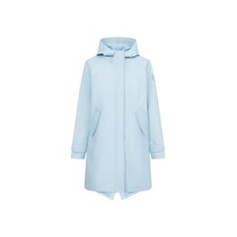 Derbe Friese Traveby Plain Regenmantel in skyride | Gr.: 40