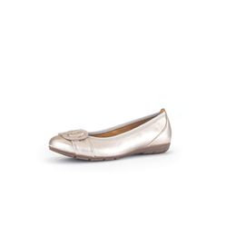 Gabor Sportliche Ballerinas in gold | Gr.: 43