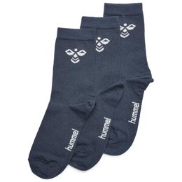 Hummel Long Socken Sutton 3-Pack Kinder in BLUE NIGHTS | Gr.: 24-27