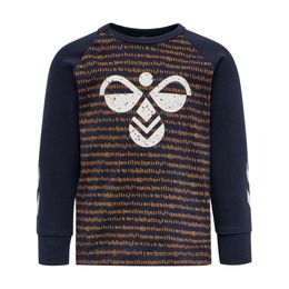 Hummel T-Shirt Raglan&auml;rmel Hmlbuster Lebensstil Jungen in BLACK IRIS | Gr.: 68