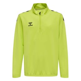 Hummel Halbrei&szlig;verschluss Sweatshirt Hmlcore Multisport Kinder in LIME POPSICLE | Gr.: 164