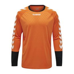 Hummel T-Shirt Essential Gk Fu&szlig;ball Kinder in TANGERINE | Gr.: 164/176