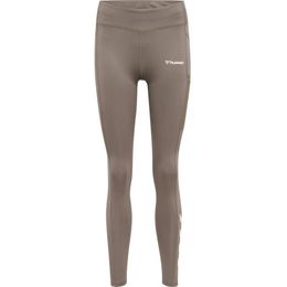 Hummel Leggings Hmlmt Chipo Multisport Damen in DRIFTWOOD | Gr.: S