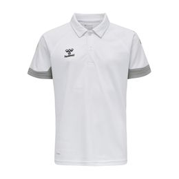 Hummel Polo Raglan&auml;rmel Hmllead Kinder in WHITE | Gr.: 164