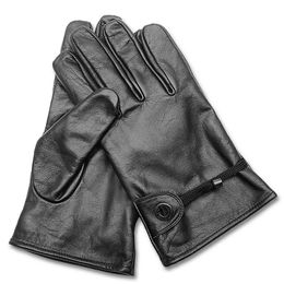 MFH Western Lederhandschuhe gef&uuml;ttert schwarz, Gr&ouml;&szlig;e L/9