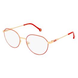 Carolina Herrera 0121 Brille Damen | Fassung: Vollrand, Panto, Rot Gold