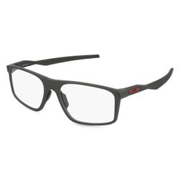 Oakley 0OX8183 BAT FLIP Brille Herren | Fassung: Vollrand, Quadratisch, Grau Hell