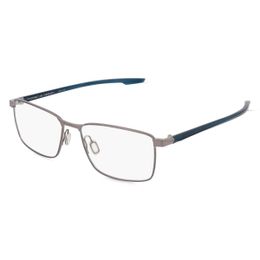 Porsche Design 8733 Brille Unisex | Fassung: Vollrand, Quadratisch, Gun Blau