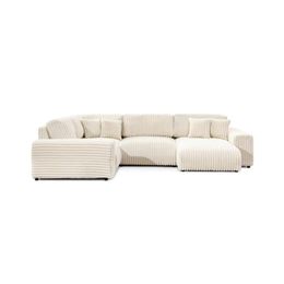 S-STYLE Wohnlandschaft XXL Mollis ¦ beige ¦ Maße (cm): B: 316 H: 77 » Höffner