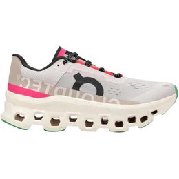On RUNNING Low-Top Sneaker - Flat Shoes Silver Ivory - Gr. US_9 - in Silber - f&uuml;r Damen