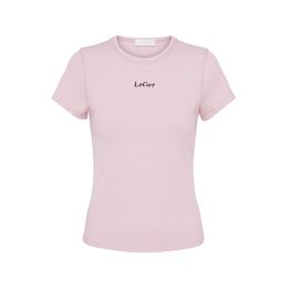 LeGer by Lena Gercke T-Shirt 'Simone' Damen Gr&ouml;&szlig;e XL ros&eacute; / schwarz