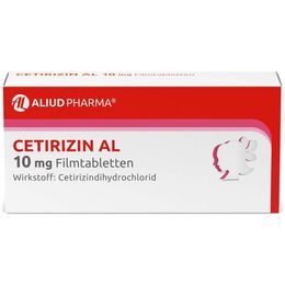 ALIUD Cetirizin Al 10 mg Filmtabletten 100 St
