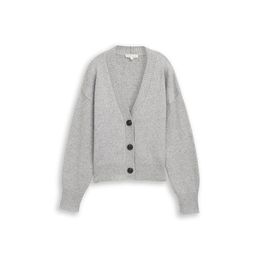 Tom Tailor Strickjacke Damen Gr&ouml;&szlig;e M grau