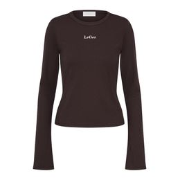 LeGer by Lena Gercke Shirt 'Simone' Damen Gr&ouml;&szlig;e XS dunkelbraun