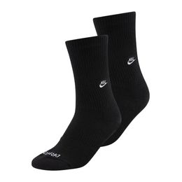 Nike Sportswear Socken 'Everyday' Damen Größe 42/46 schwarz / weiß