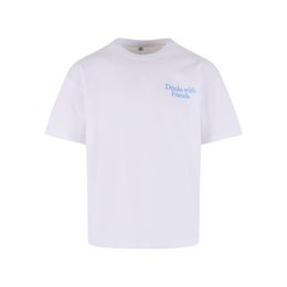Mister Tee Shirt 'Choose Your Drink' male White size 5XL