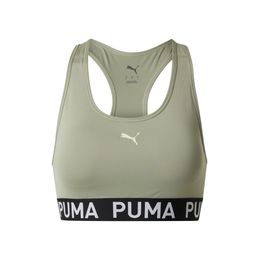 Puma Sport-BH '4Keeps' Damen Gr&ouml;&szlig;e L pastellgr&uuml;n / schwarz / wei&szlig;