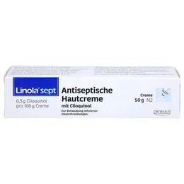 Dr. Wolff Linola Sept Antiseptische Hautcreme mit Clioquinol 50 G