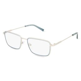 Sting STGVST445 Brille Unisex | Fassung: Vollrand, Quadratisch, Silber Gl&auml;nzend