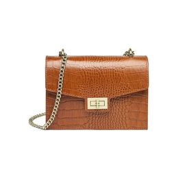 CXL by Christian Lacroix Leder-Umh&auml;ngetasche "Peuplier" in Hellbraun - (B)21 x (H)16 x (T)10 cm - 73% | Damen-taschen