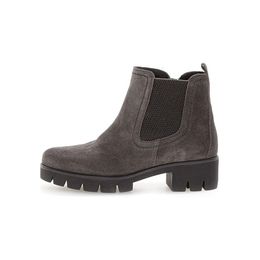 Gabor Leder-Boots in Grau - 49% | Gr&ouml;&szlig;e 38,5 | Stiefeletten