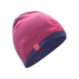 Trollkids Wende-Beanie "Troll" in Pink/ Lila - 27% | Gr&ouml;&szlig;e 52-56 cm | Baby-muetzen