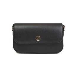 Michael Kors Leder-Umhängetasche in Schwarz - (B)21 x (H)14 x (T)4,5 cm - 41% | Damen-taschen